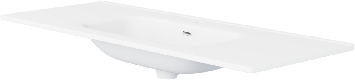 Ceramica Basins Flat Series 910x465x170mm Matte White – Propel Industries