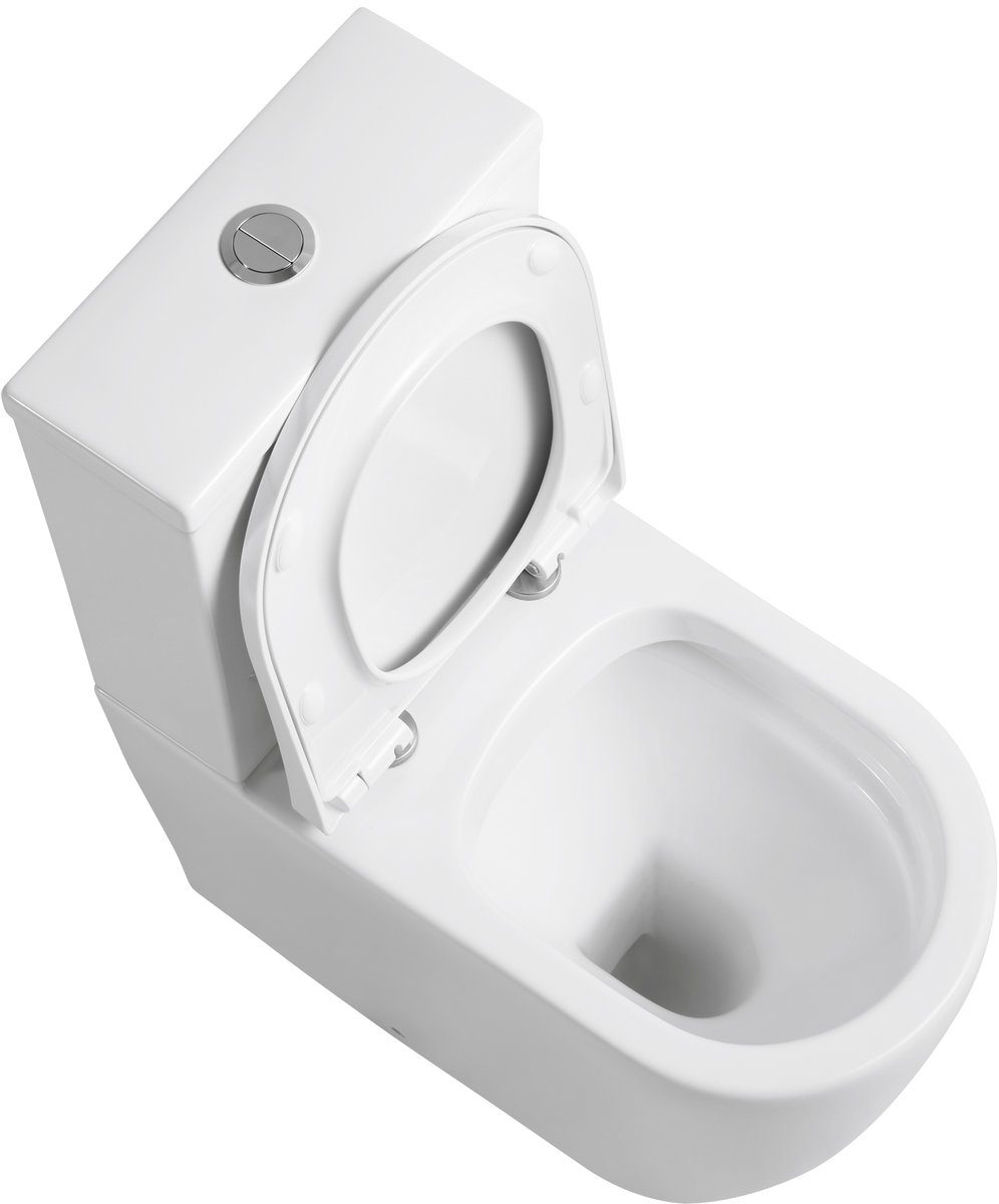 Eddy Toilet – Compact Short Projection & Comfort Height Design – Propel ...