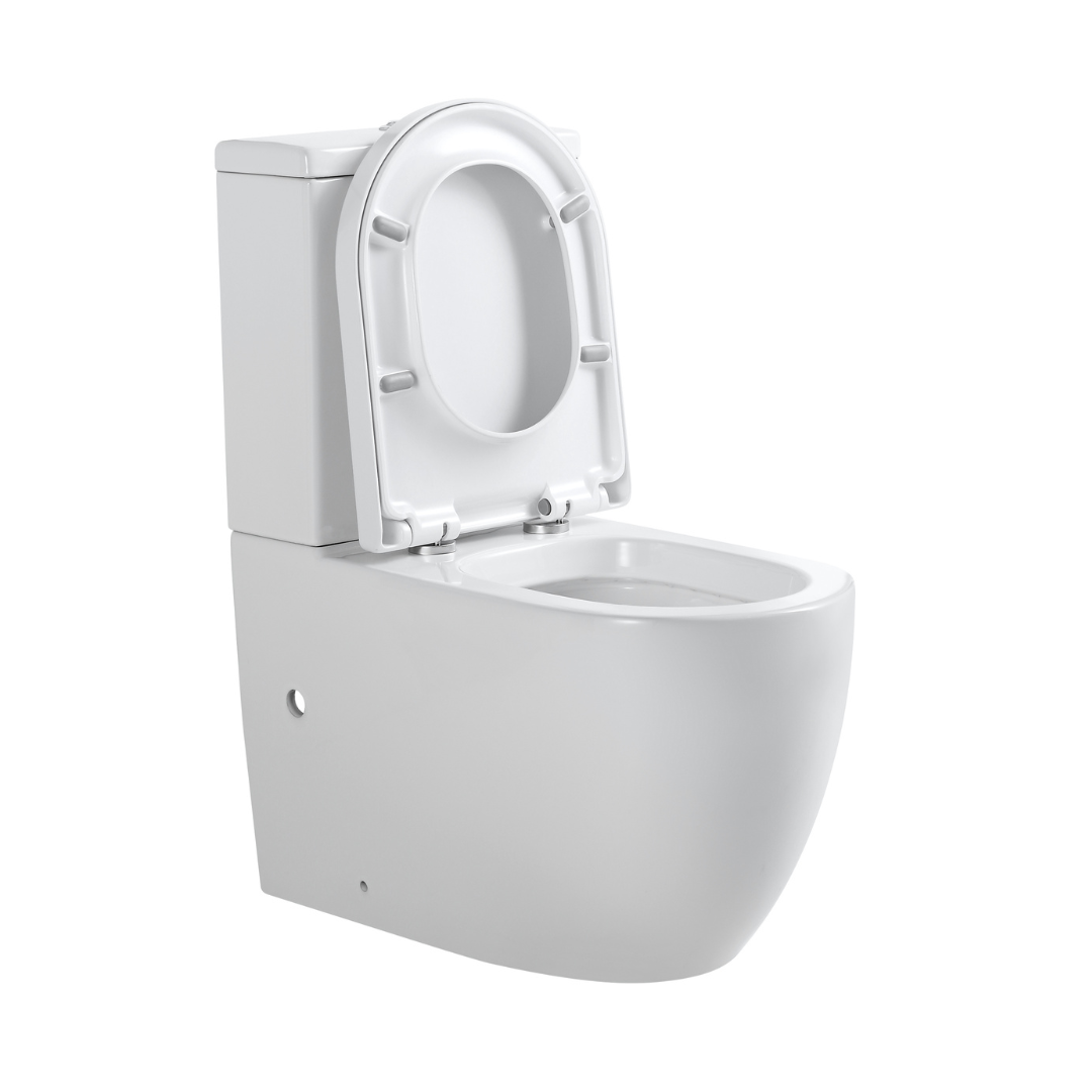 Hurricane Back-to-Wall Toilet Suite in Gloss White – Propel Industries