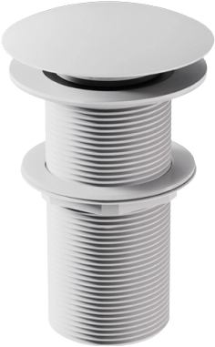 Two Pack Ceramica Basin Waste No Over Flow 32mm Matte White – Propel ...