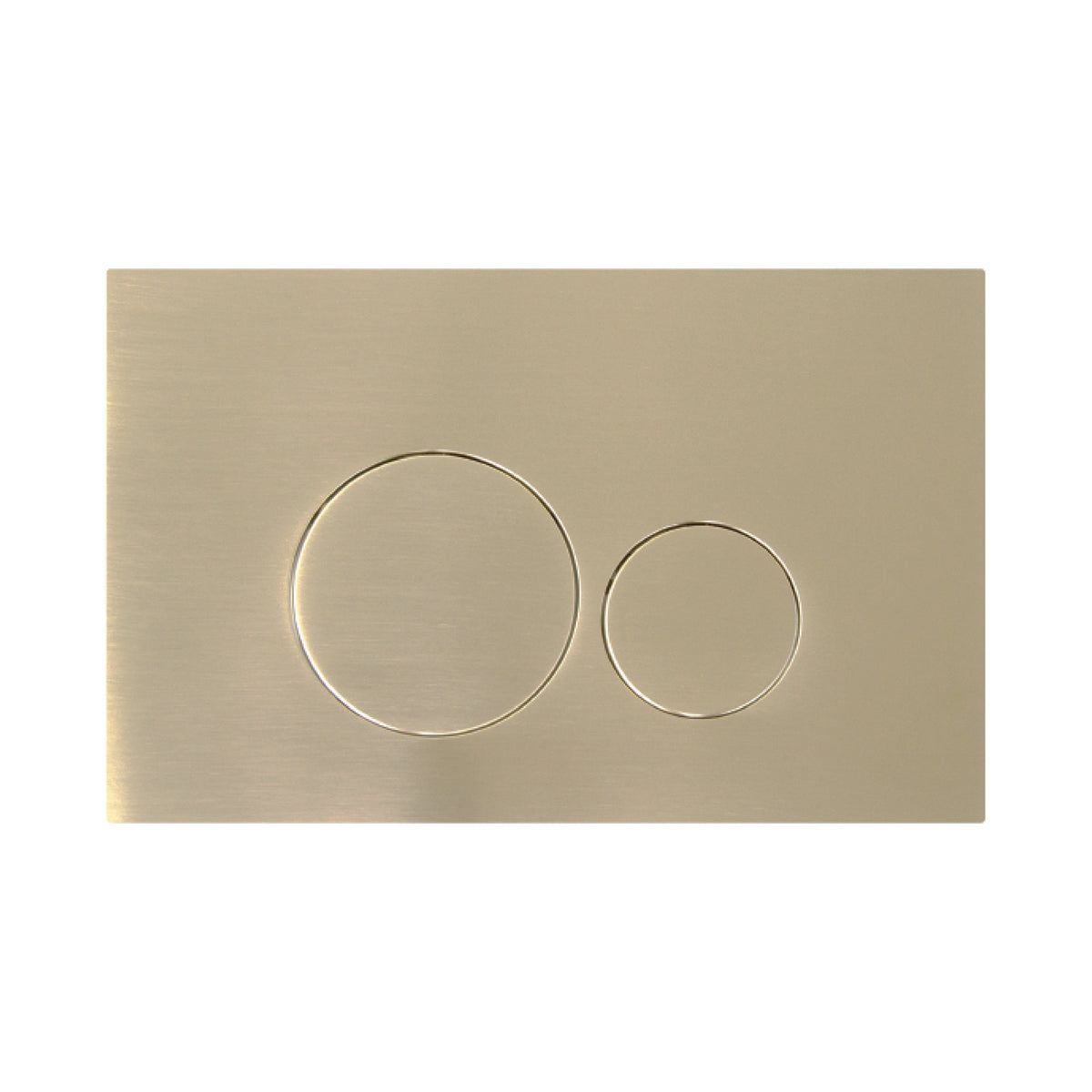 Niche Round Pneumatic Push Plate in Brushed Nickel – Propel Industries